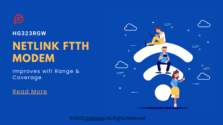 Netlink FTTH Modem- Improve your Wi-Fi range and coverage – Grabnpay