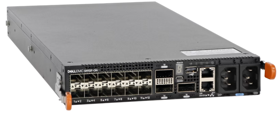 Dell S4112F-ON / S4112T-ON-12x 10GbE SFP+ & 10GBASE-T Ports, 3x 100GbE ...